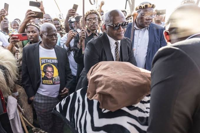 South Africa pays respects to controversial Zulu leader Buthelezi at ...
